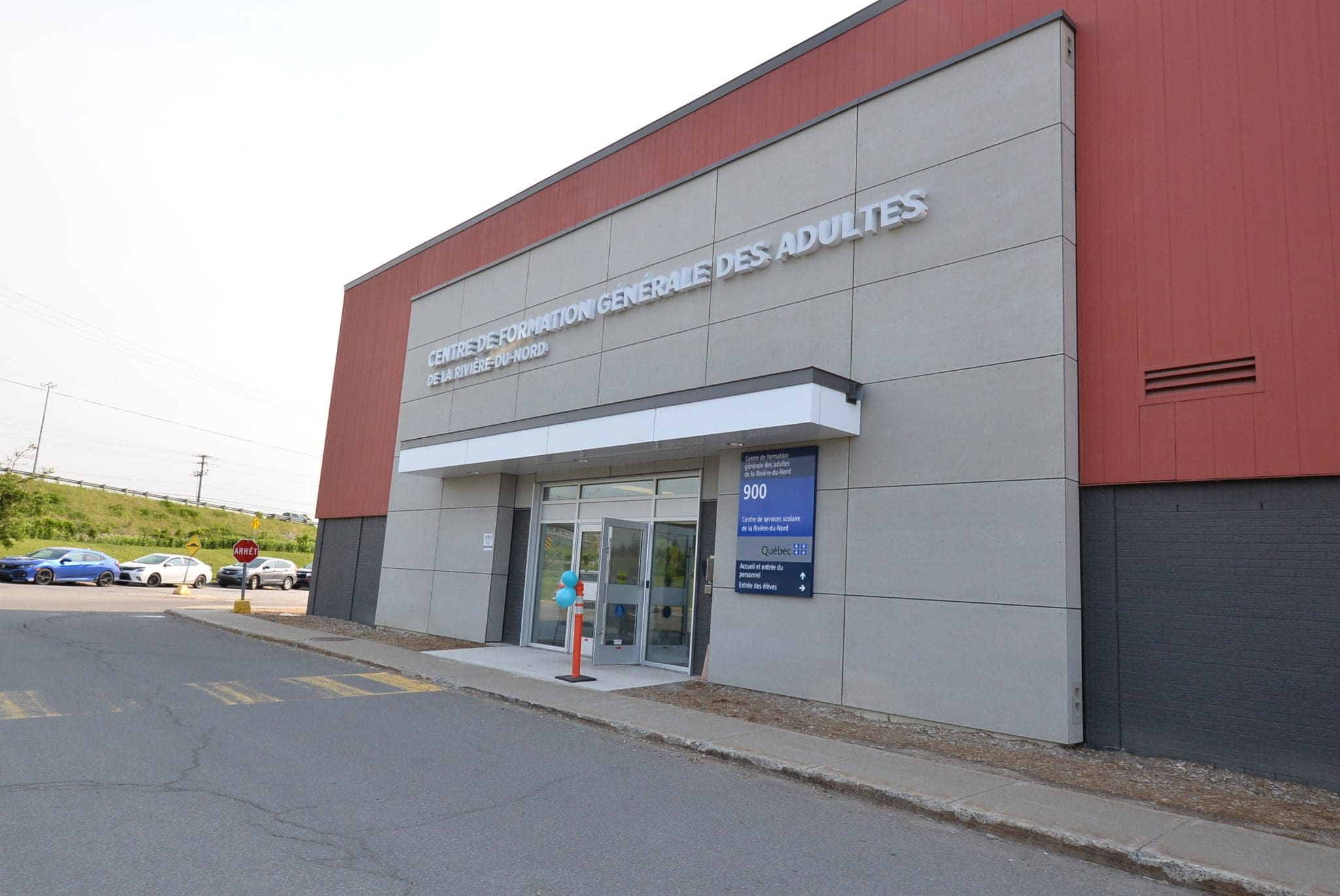 Inauguration of the Centre de formation générale des adultes (CFGA) at ...